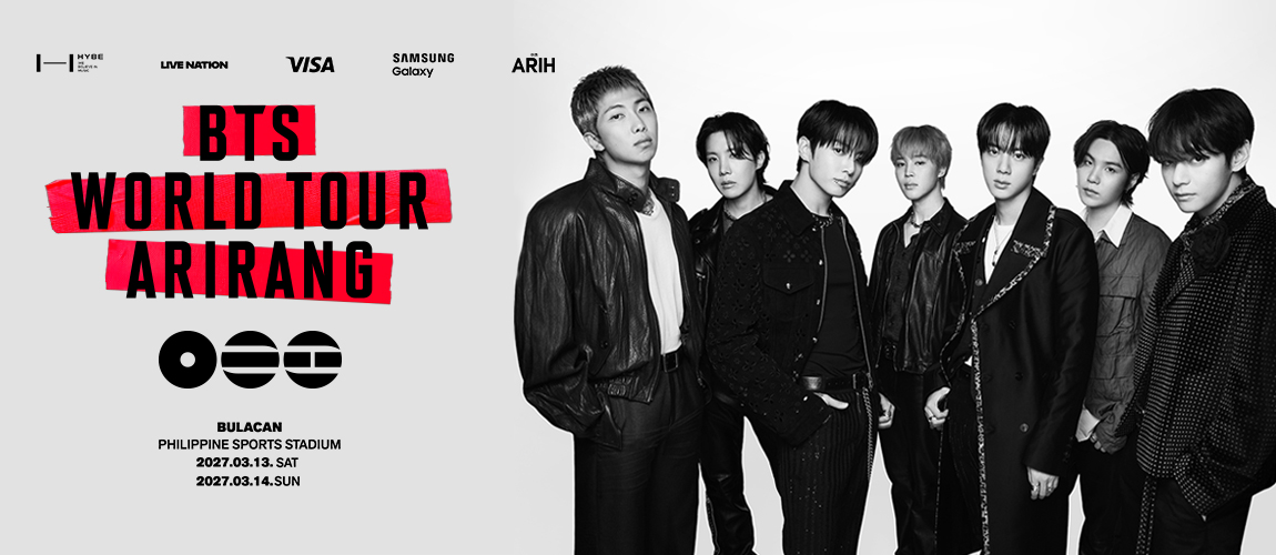 Tickets: BTS WORLD TOUR 'ARIRANG' IN BULACAN @ Philippine Sports ...